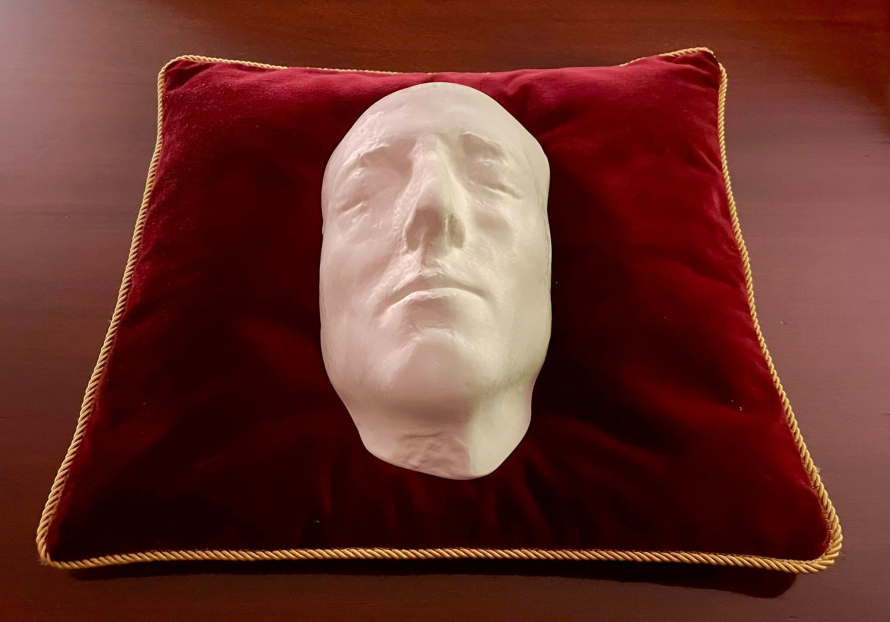 The Sobieskis and Stuarts. Death mask of Prince Charles Edward Stuart ...