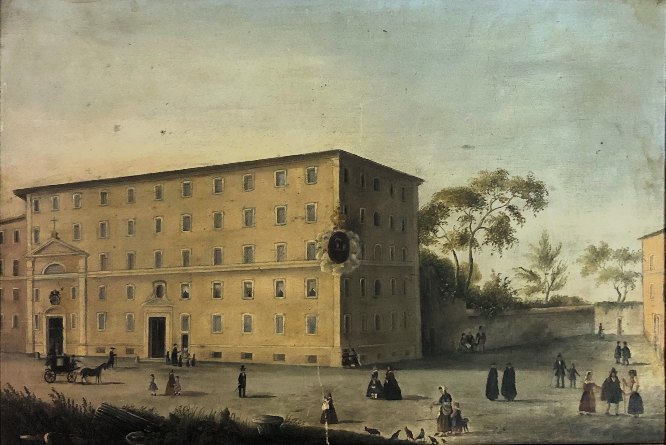 Maria Klementyna Sobieska i urszulanki przy Via Vittoria w Rzymie ...